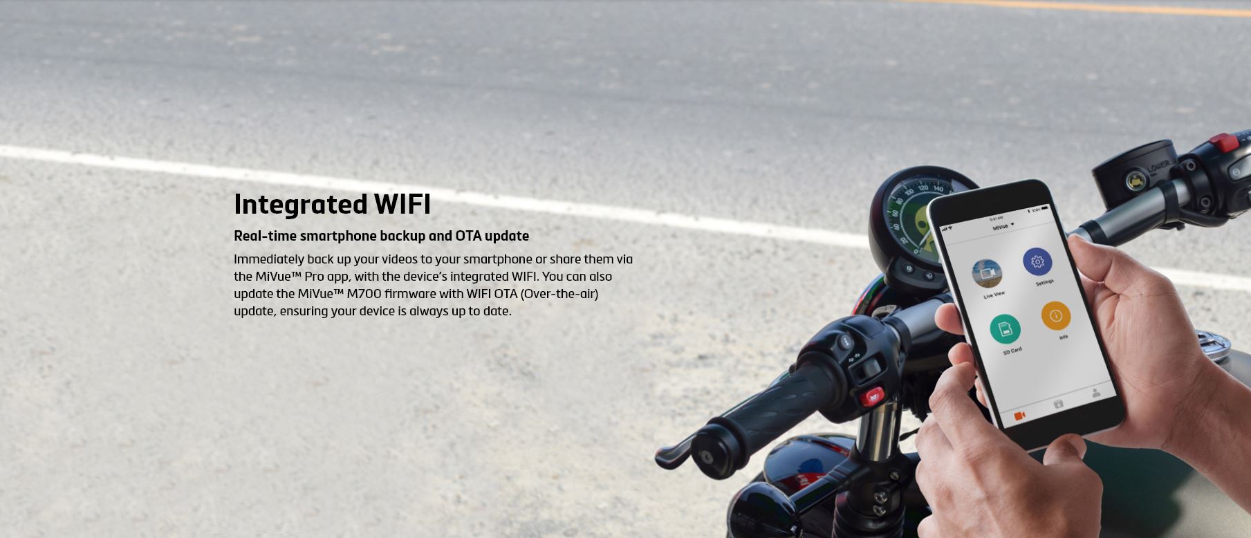 MIO MiVue Dash Cam Full HD M700 RIDER - nxt.cy | Smartphones, Tablets, Televisions, Laptops, Gaming