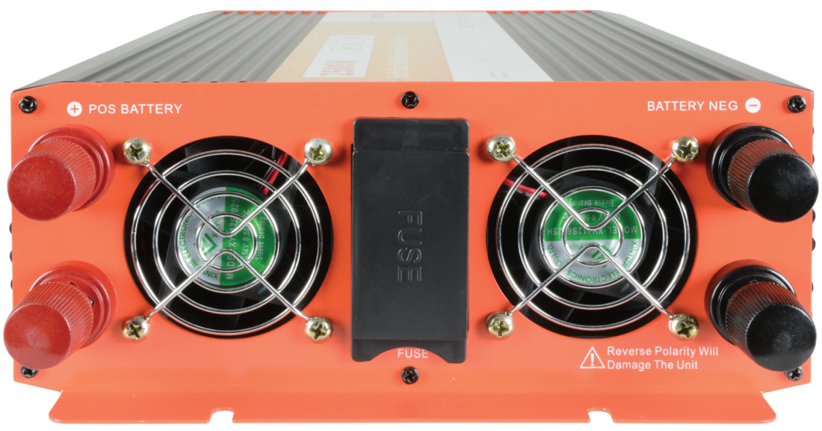 Mercury Inverter Pure Sine Wave 12VDC 600W USB 652.102UK - nxt.cy ...