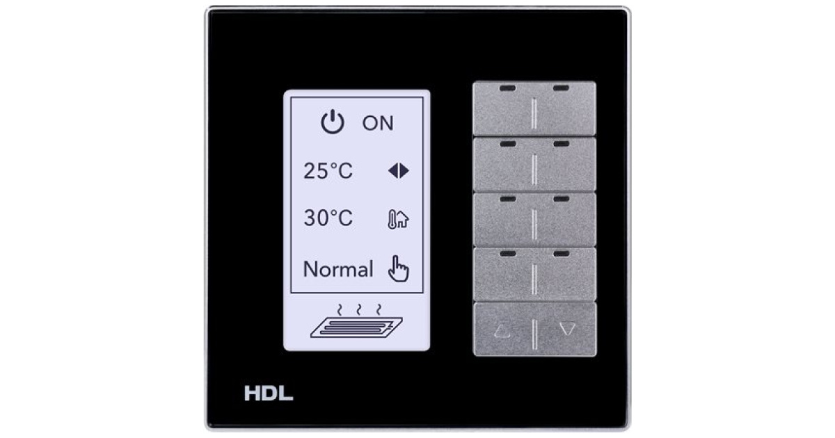 HDL Panel DLP MODERN Series 8 Buttons Black - nxt.cy | Smartphones ...