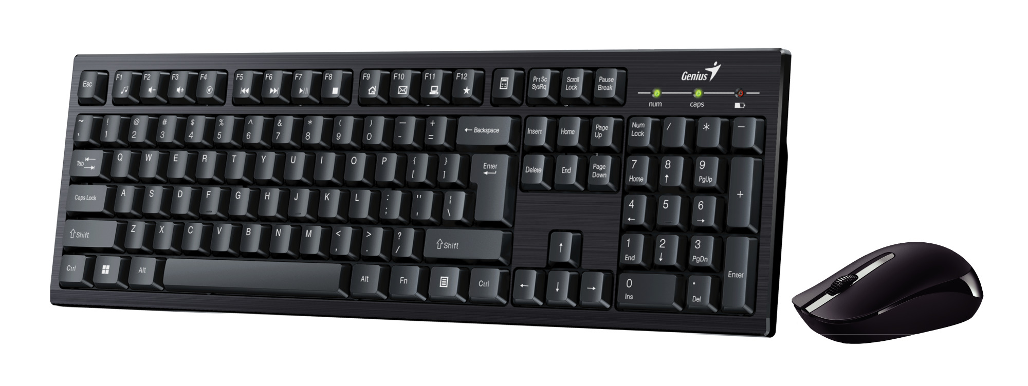 Genius Keyboard-Mouse Set Wireless KM-8101 English - nxt.cy ...