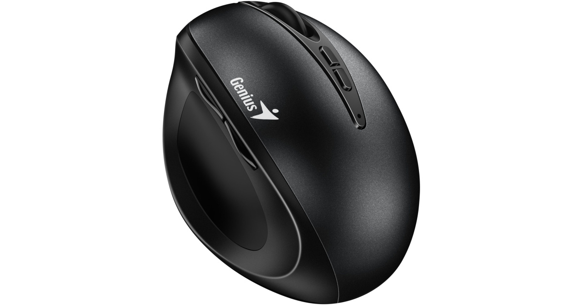 Genius Mouse Wireless Ergonomic w/Thumb Rest Ergo 8300S - nxt.cy ...