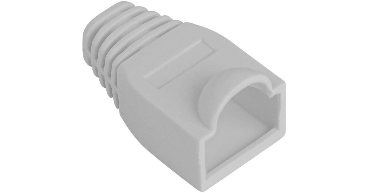 Lanberg RJ45 Strain Relief Boot Cap Pack of 100 Grey PLB-1000-S - nxt ...