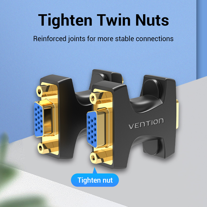 Vention VGA Coupler Female to Female (Connect 2 VGA Cables) DDGB0 - nxt ...