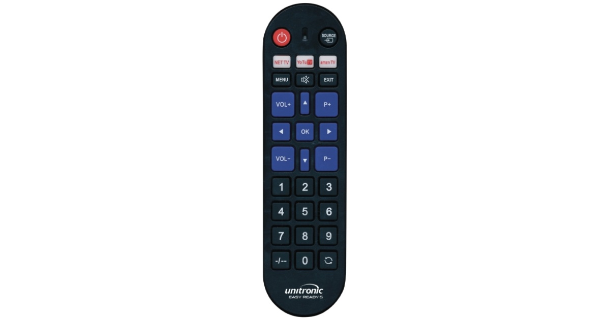 Unitronic Ready5 Easy Multribrand TV Replacement Remote - nxt.cy ...