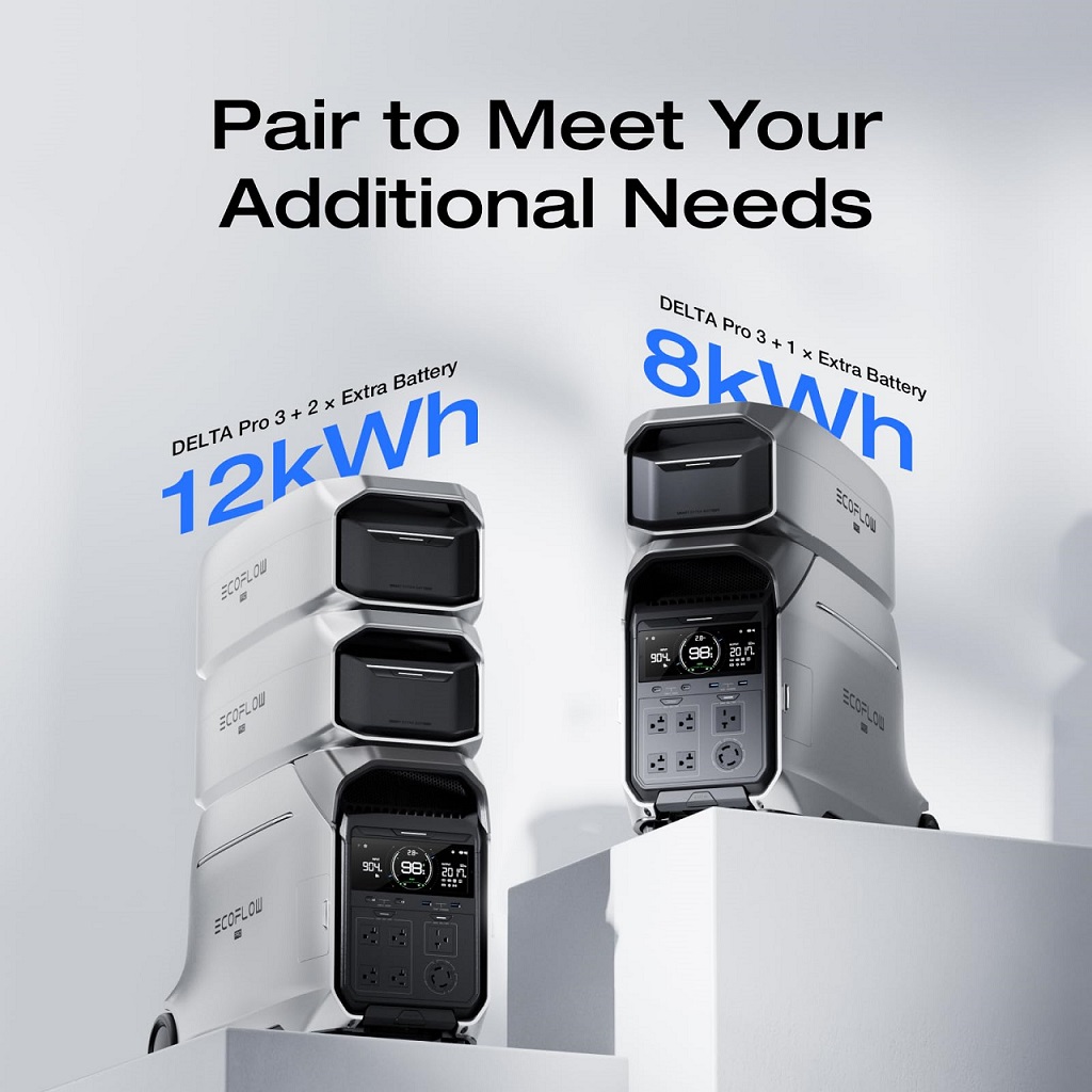 EcoFlow DELTA Pro 3 Extra Battery - nxt.cy | Smartphones, Tablets ...
