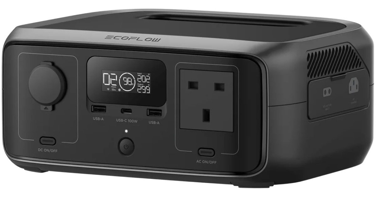 EcoFlow RIVER 3 UK Portable Power Station 245WH 300W 20ms - nxt.cy ...