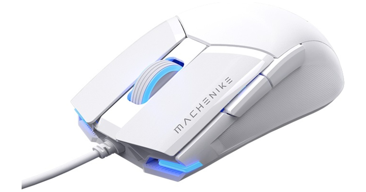 Machenike M7 Pro Gaming Mouse White - nxt.cy | Smartphones, Tablets ...