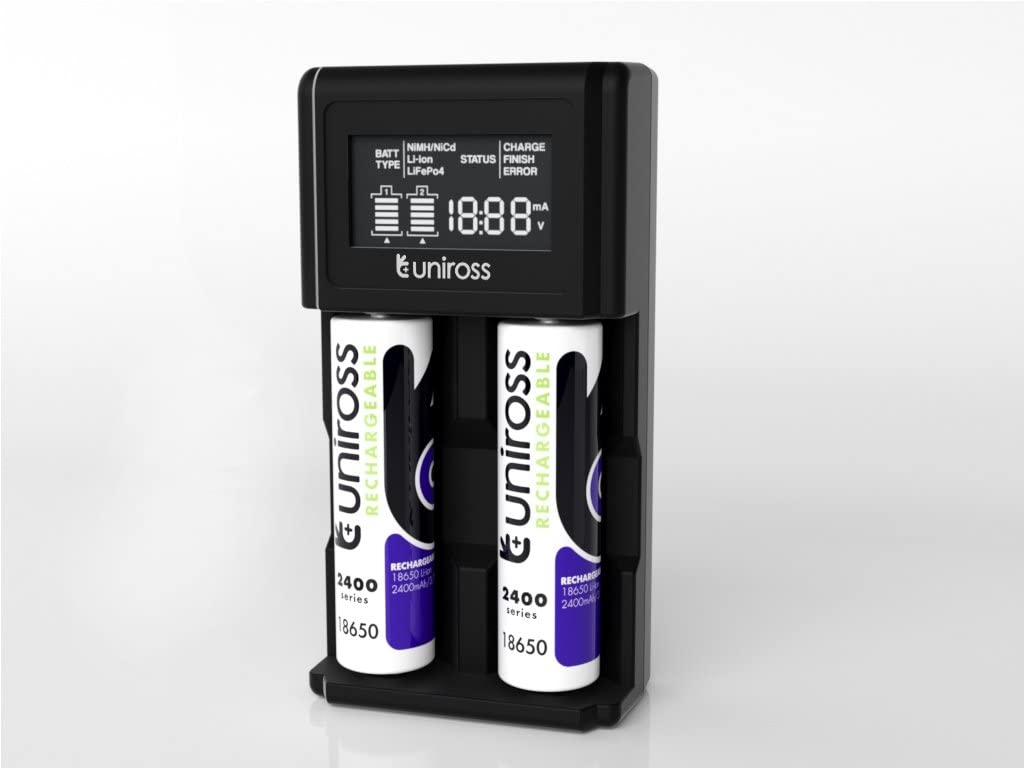 Uniross UCX004 Advanced Fast Smart Charger for 24 types of NiMH and ...