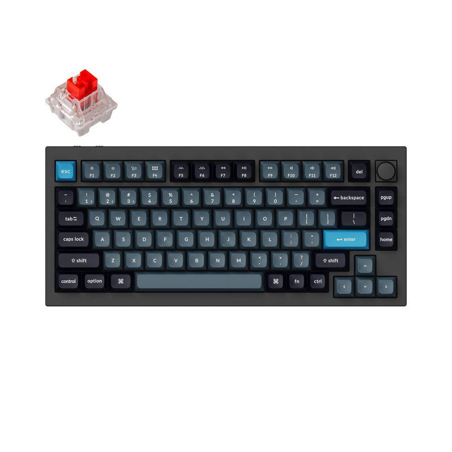 Keychron Q1 Pro (Q1P-M1) QMK/VIA Wireless Custom Mechanical Keyboard ...