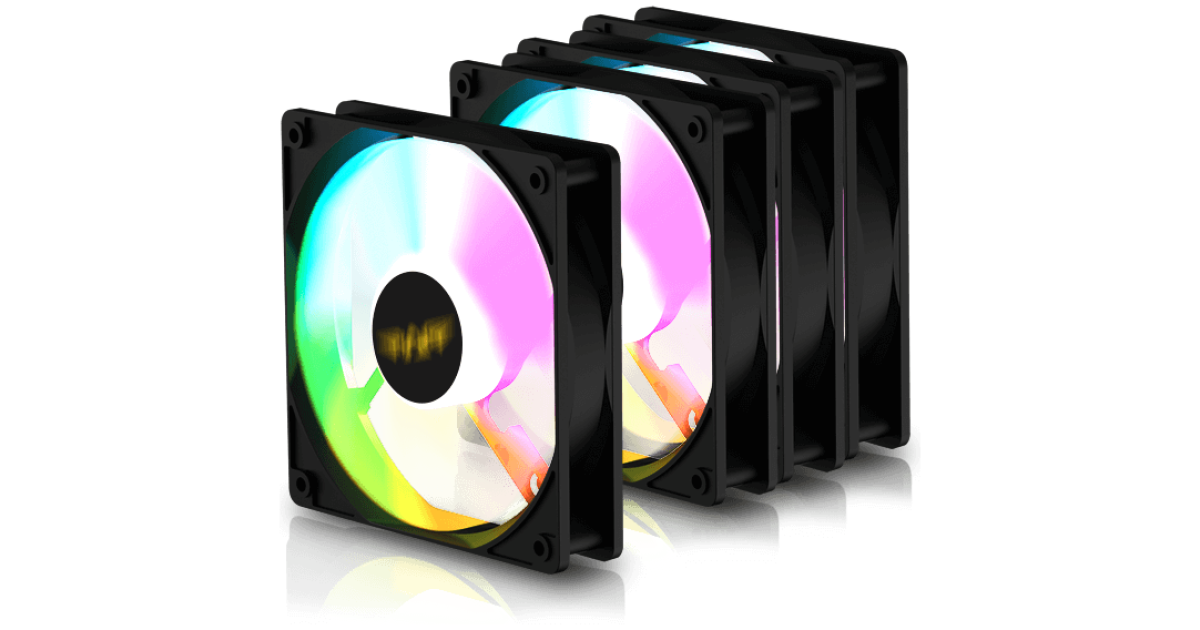 Armaggeddon Gaming Cooling Fan Set 4pcs ARGB KIT 5000 Black - nxt.cy ...