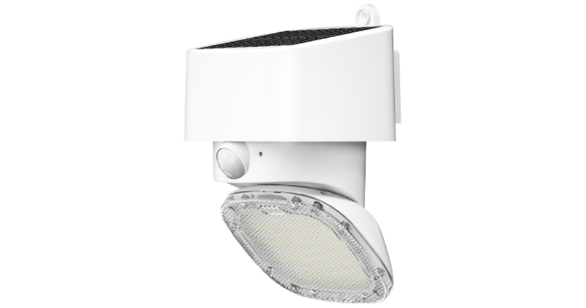 GBC DOGI STENO Solar LED Wall Light with Battery and PIR Sensor - nxt ...