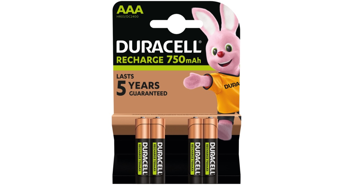 Duracell Rechargeable AAA 750 mAh (4pcs) - nxt.cy | Smartphones ...