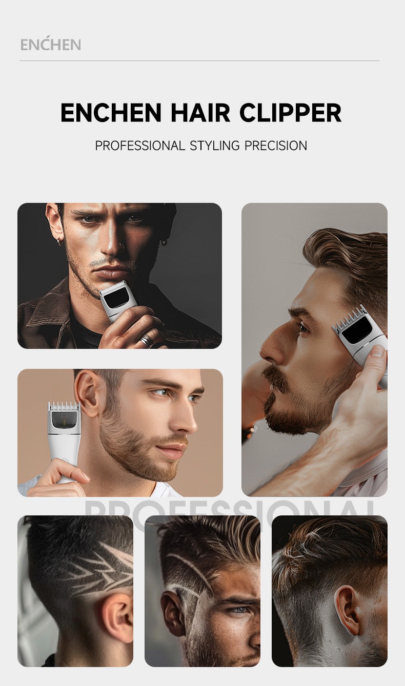 Enchen Hair Clipper BOOST 2 USB-C 1200mAh Black - nxt.cy | Smartphones ...