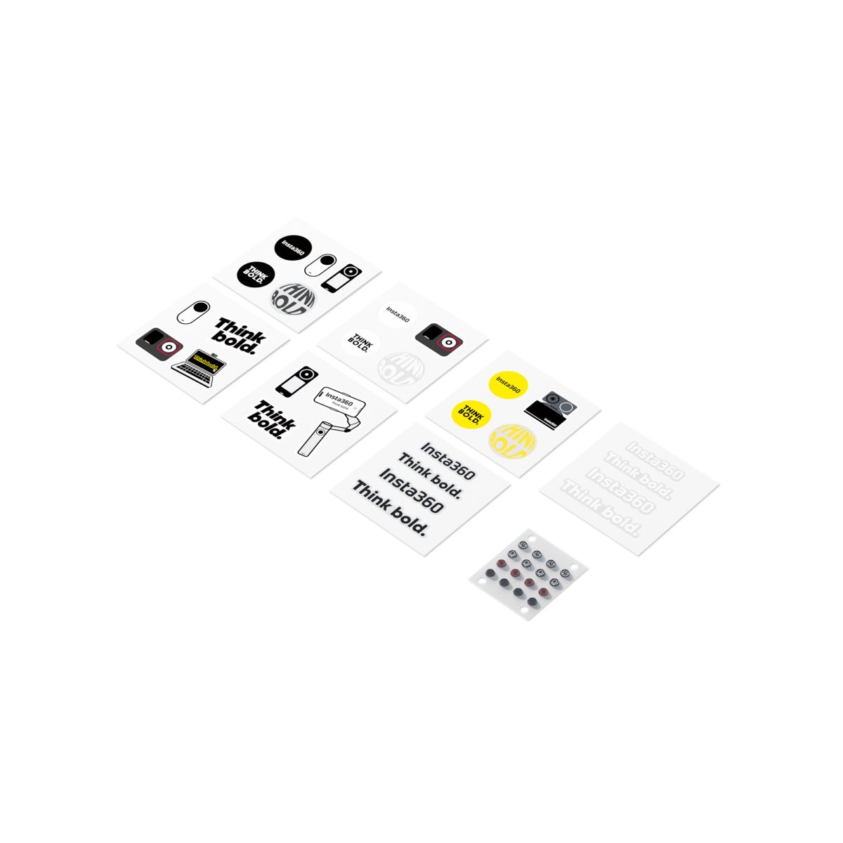 Insta360 Button Sticker Set - Tactile button stickers, locate easier ...