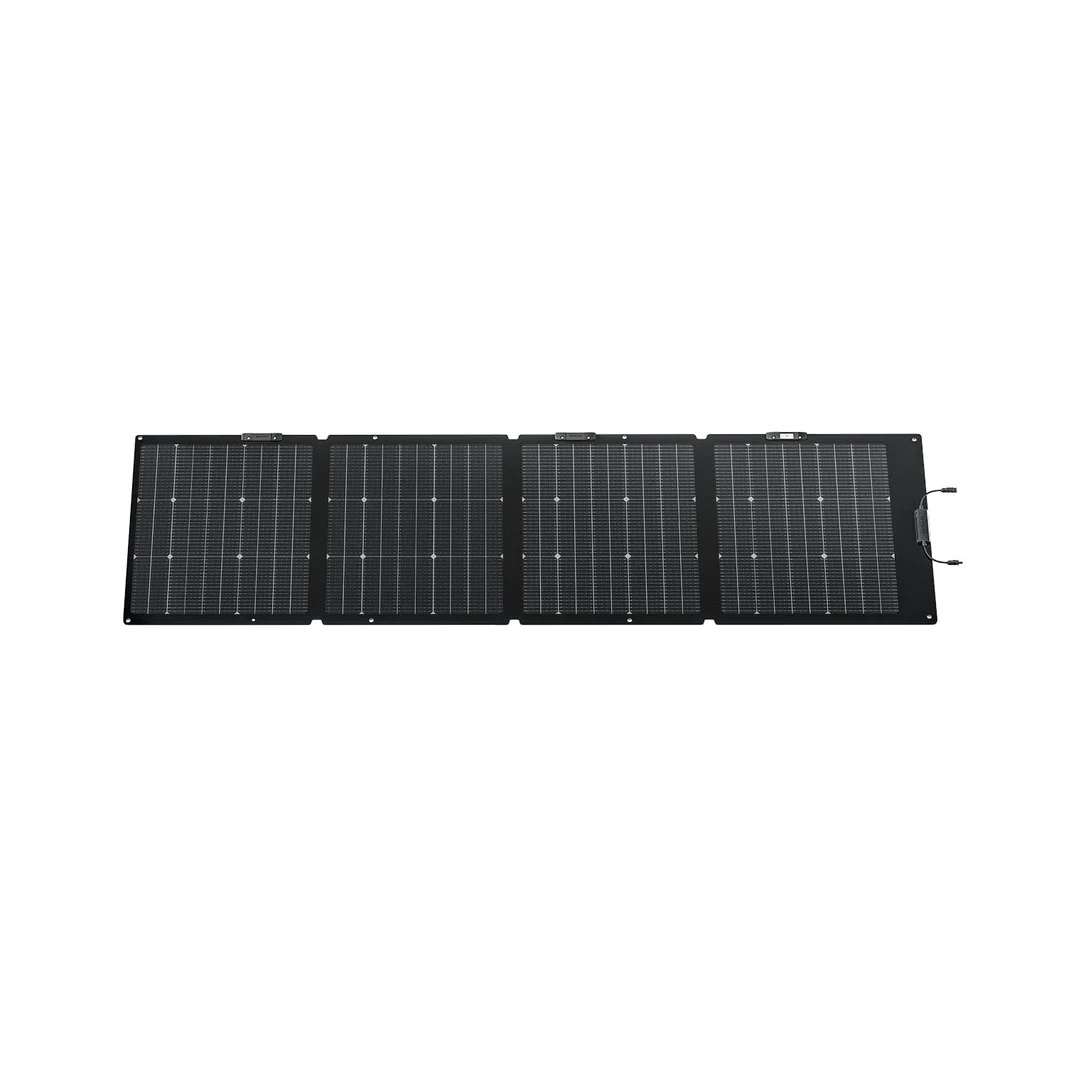 EcoFlow SPP Solar Panel Portable NextGen 220W Bifacial & Metal Stand ...