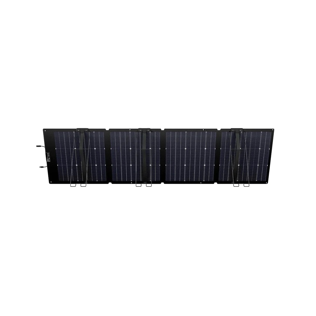 EcoFlow SPP Solar Panel Portable NextGen 220W Bifacial & Metal Stand ...