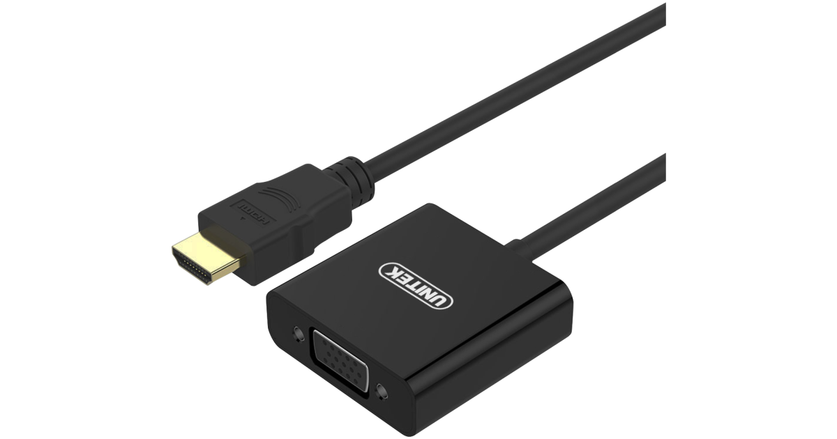 Unitek Y-6333 HDMI to VGA+Audio Converter with Power Port - nxt.cy ...