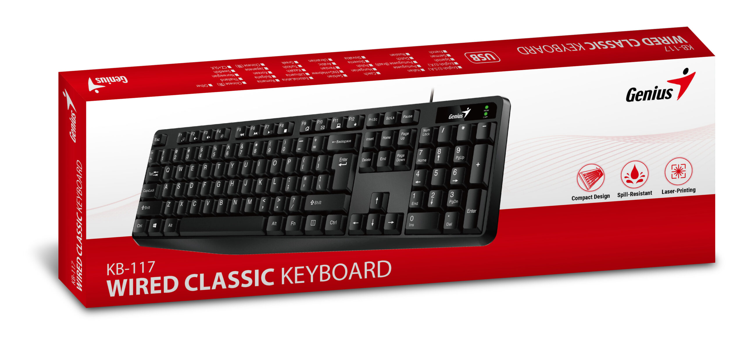 Genius KB-117 Wired Keyboard (English) - nxt.cy | Smartphones, Tablets ...