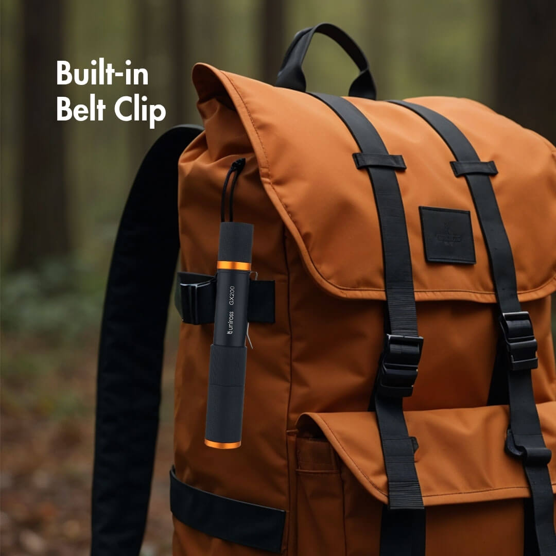 Uniross GX200 USB Rechargeable Torch IP44 Waterproof Aluminium 300 ...