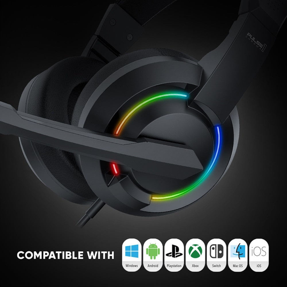 Armaggeddon PULSE 1 Chroma Gaming Headset 3.5mm 2.1 40mm White - nxt.cy ...