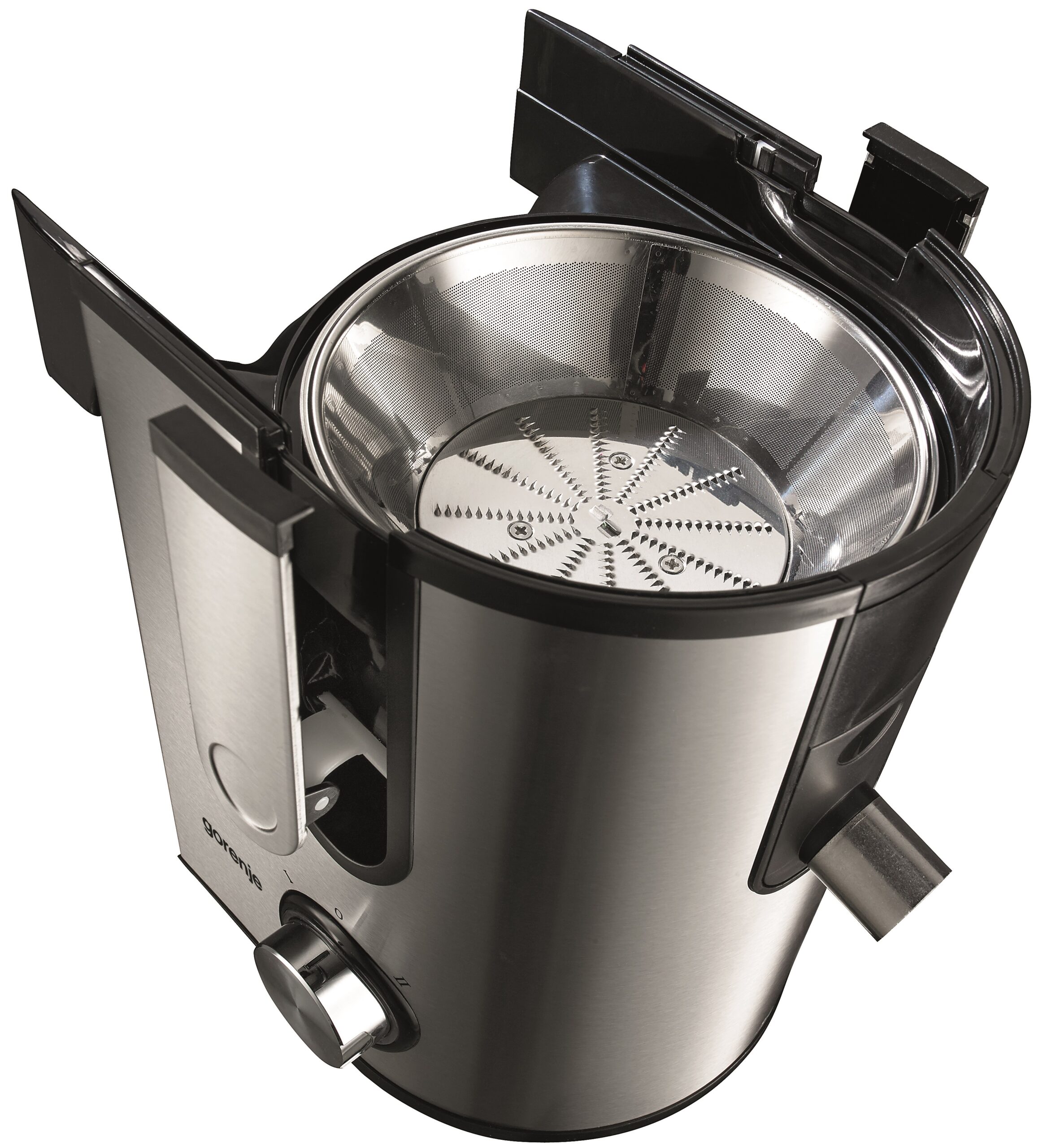 Gorenje Kitchen Juicer 900W 1.5L Pulp Container XXL Tube JC900E Inox ...