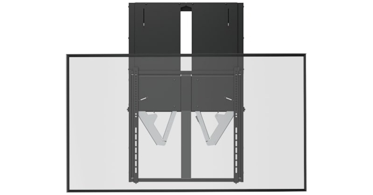 Brateck IFP Wall Mount Manual Vertical Motion 80x60 90kg HAW400E-90 ...