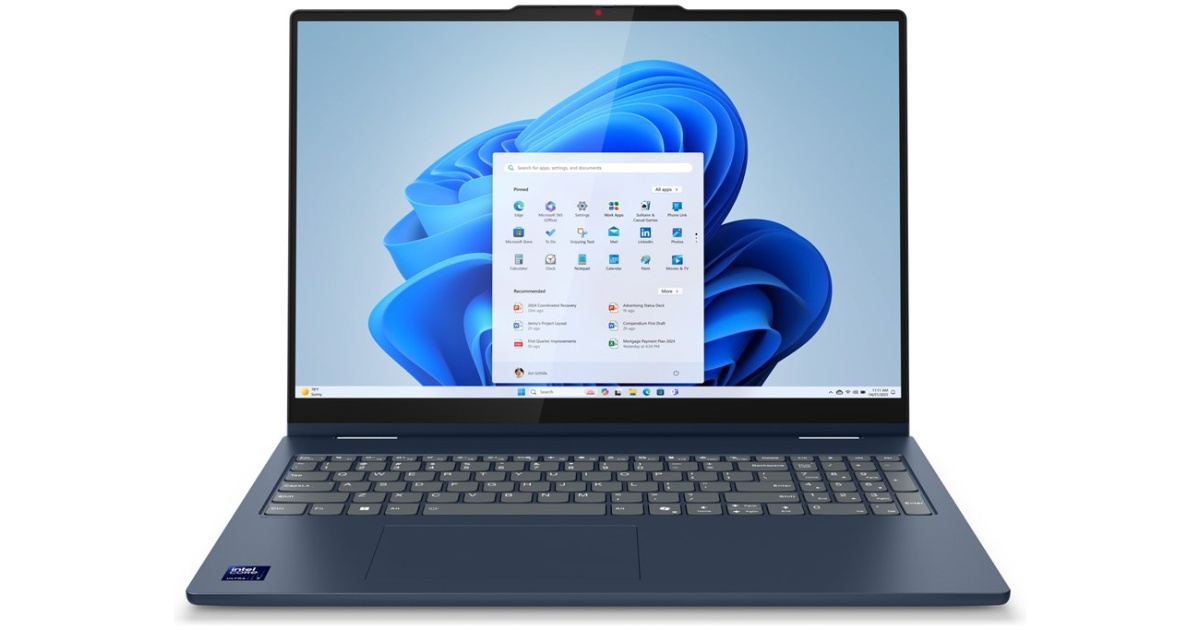 Lenovo IdeaPad 5 2-in-1 16IAL10 Intel Core Ultra 7 255U Hybrid (2-in-1 ...