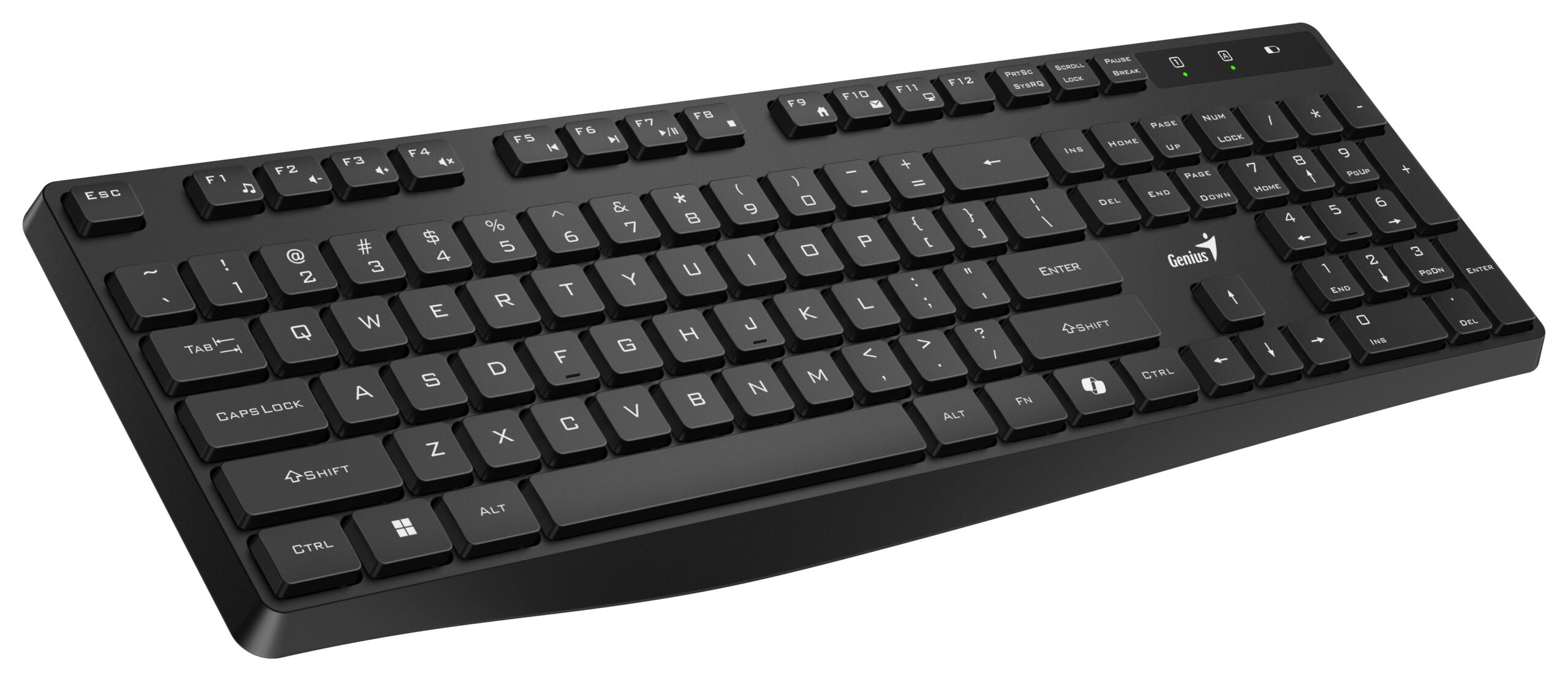 Genius Keyboard Wireless AI Silent & Low Profile KB-7200 English - nxt ...